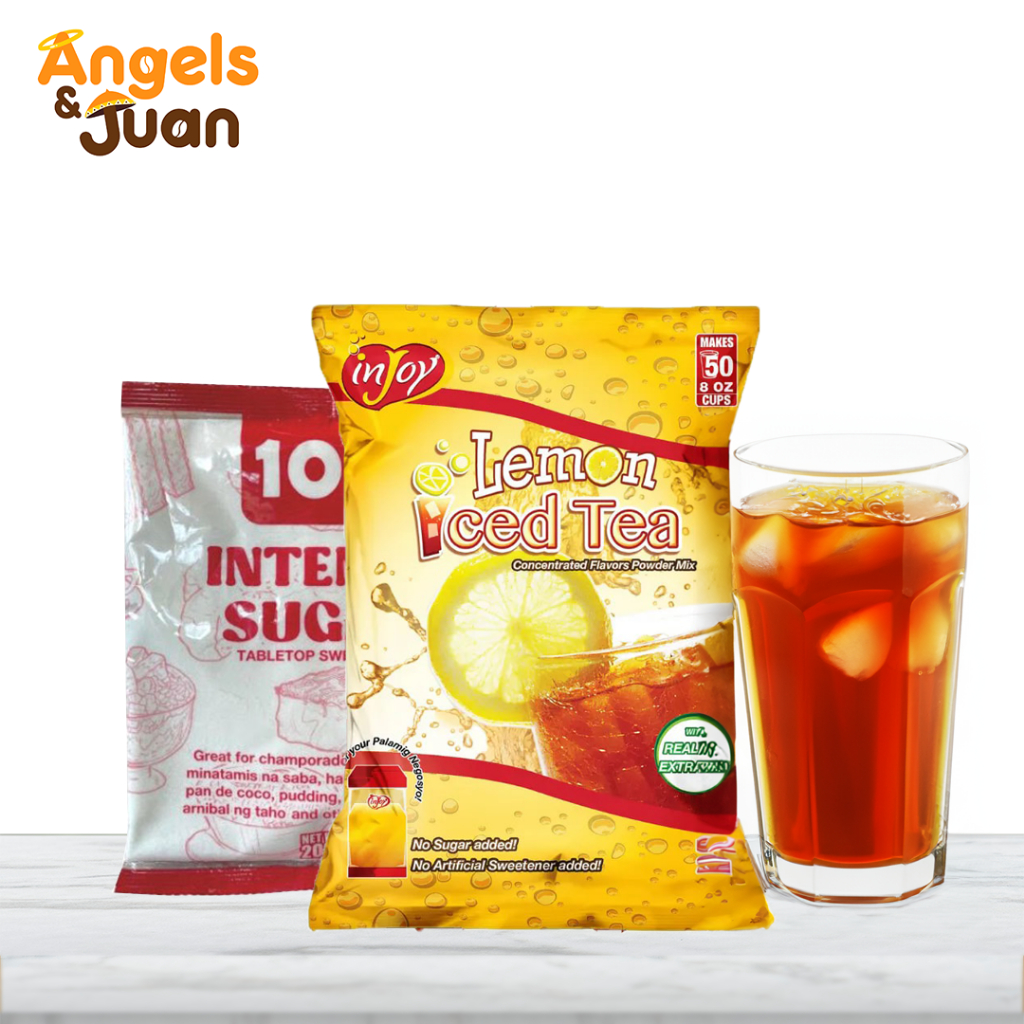 Injoy Concentrated Juice Powder Lemon Iced Tea Palamig 200g w/ Intense ...