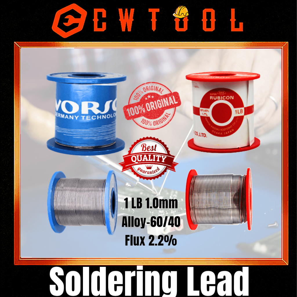 VORSC Soldering Lead 1.0mm 60/40 Welding Iron Solder Wire 250g Original ...