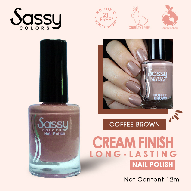 Sassy Colors Nail Polish Regular 12ml | Shopee Philippines