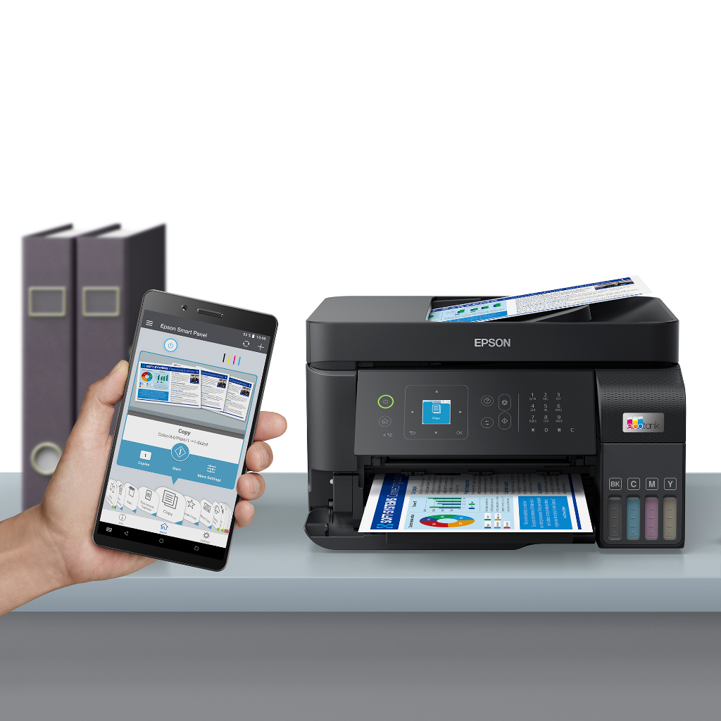 Epson EcoTank L5590 Wireless All-in-One Ink Tank A4 Printer with ADF ...