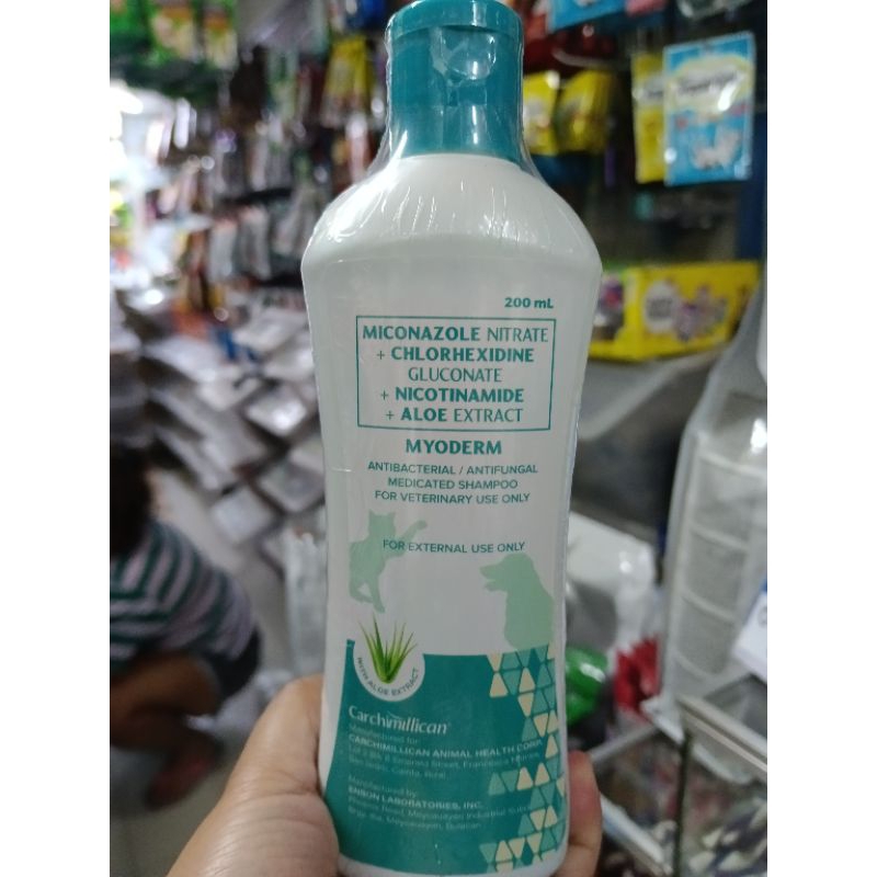 Myoderm Medicated Shampoo for Dogs 200ml | Shopee Philippines