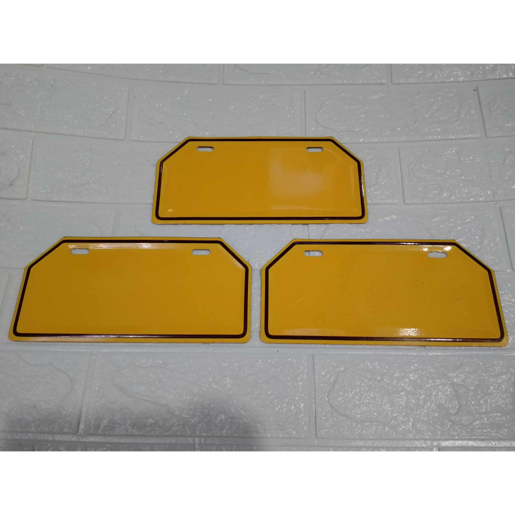 50pcs / 4*8 yellow blank galvanize metal plate | Shopee Philippines