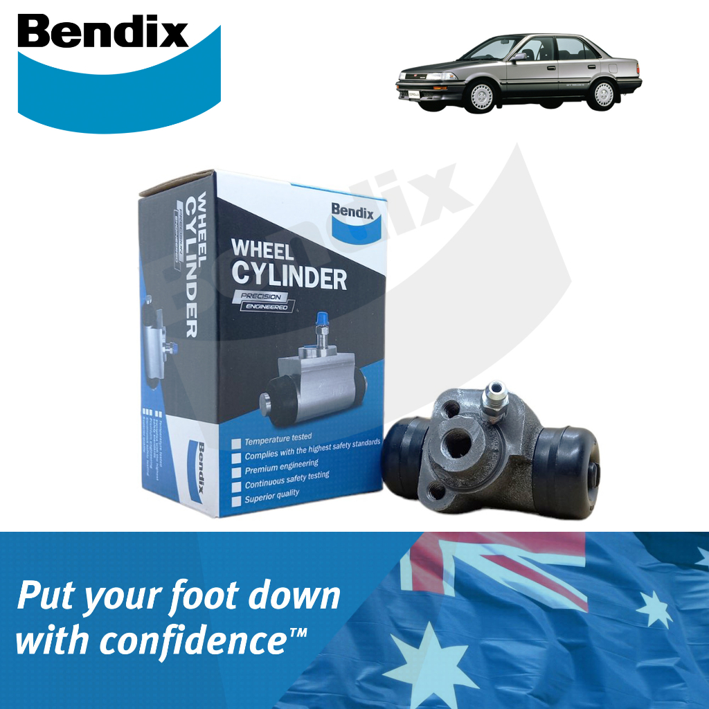 Bendix Wheel Cylinder BDC1019 Right Toyota COROLLA (2E) EE90, CORONA 3S ...