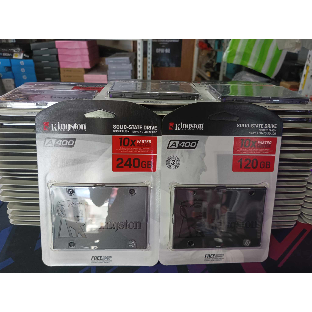 BRAND NEW KINGSTON SSD (BOX TYPE AND HYBRID STYLE PACKAGE) | Shopee ...