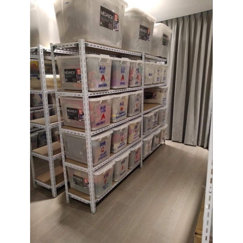 Storage Racks 6ft x L x W / Display Shelves / Warehouse Racks | Shopee ...