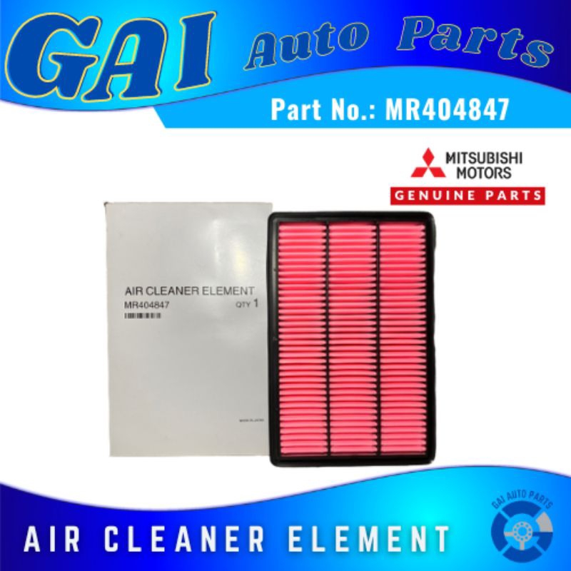 Mitsubishi Air Cleaner Filter for Pajero V98 (MR404847) Genuine Parts ...