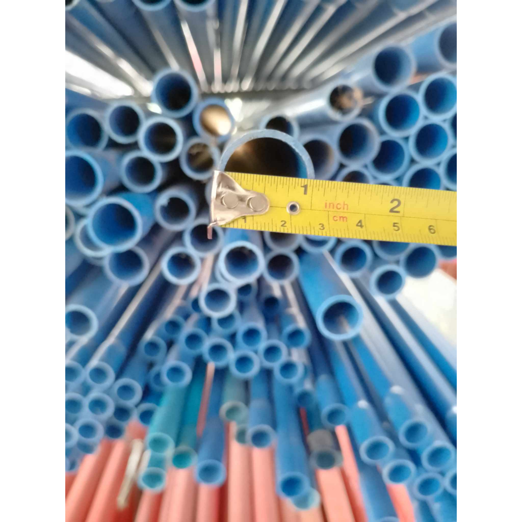 BIOPIPE PVC BLUE PIPE | SOLD PER 4 FEET | (1 QUANTITY = 4 FEET ...