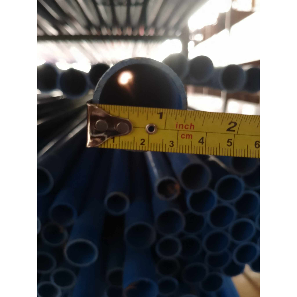 BIOPIPE PVC BLUE PIPE | SOLD PER 4 FEET | (1 QUANTITY = 4 FEET ...