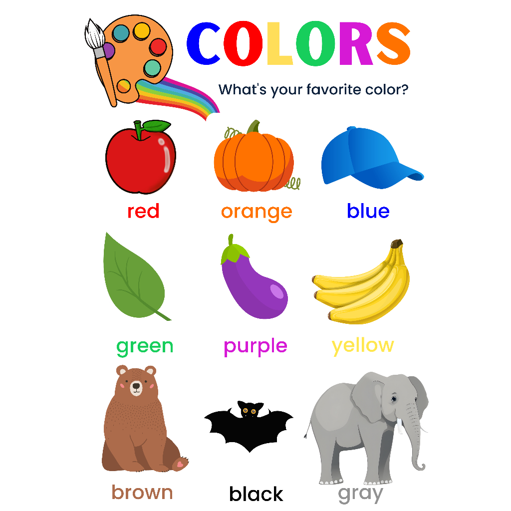 Colors Chart Laminated Educational Chart A4 Size | Shopee Philippines Colors Chart Laminated Educational Chart A4 Size | Shopee Philippines