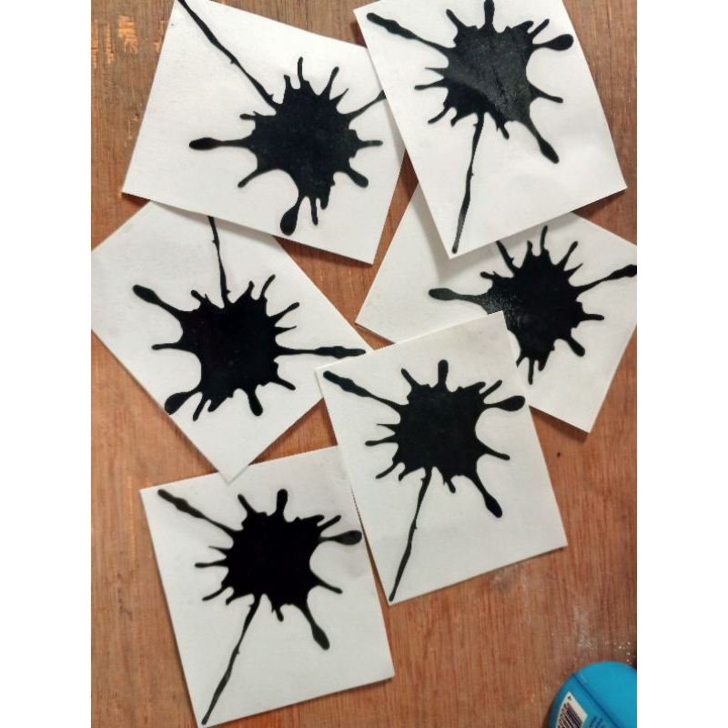 Sticker decals splashpaint sticker | Shopee Philippines