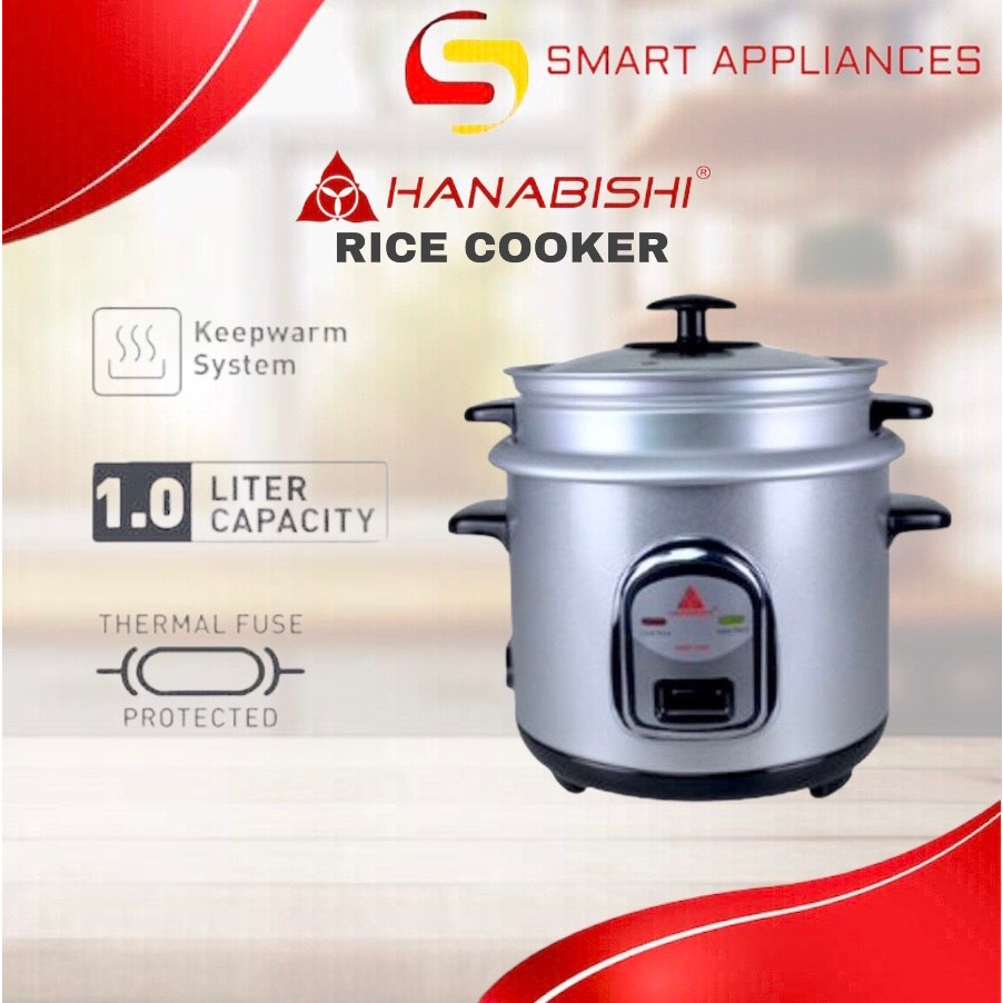 Hanabishi Rice Cooker HHRC10SS 1 Liter by Smart Appliances Center ...