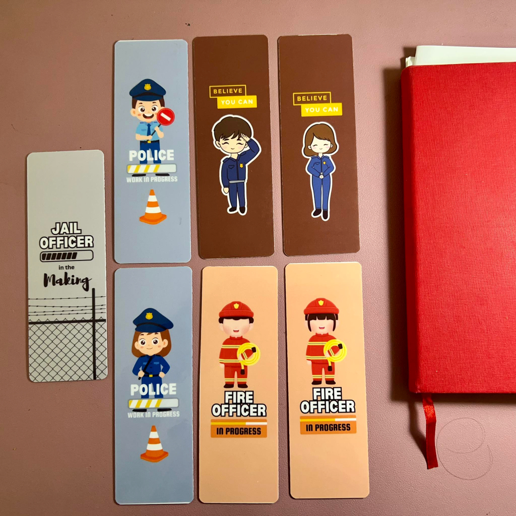 Laminated Career / Criminology Bookmarks | Shopee Philippines