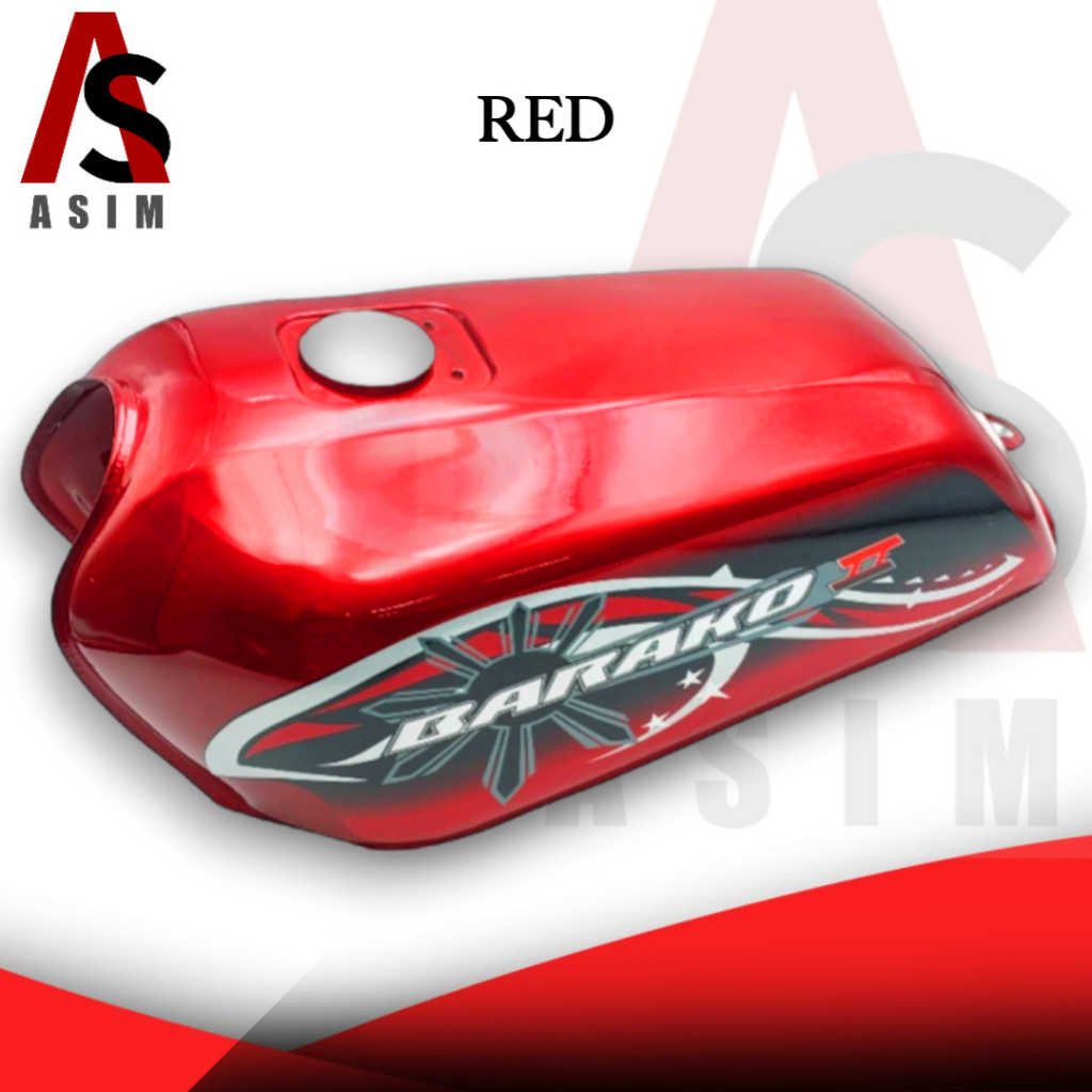 ASIM Motorcycle BARAKO 2 Gas Tank Fuel Tank For Kawasaki Barako High ...