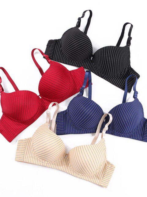 Isabelle.Q CUP A Stripe Printed Push up Bra With Wire Bra SZX 603 ...