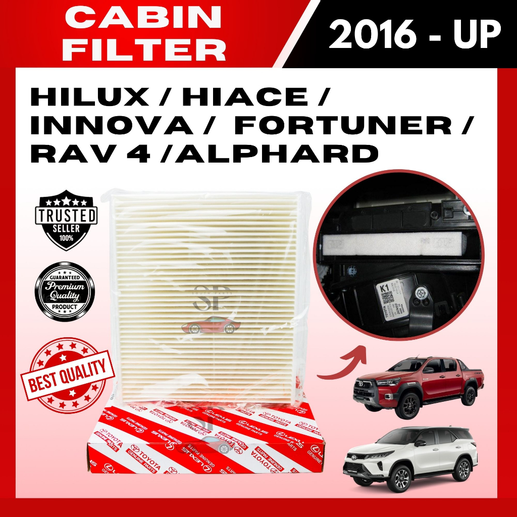 CABIN FILTER for TOYOTA HILUX / INNOVA / FORTUNER / RAV 4 / ALPHARD ...