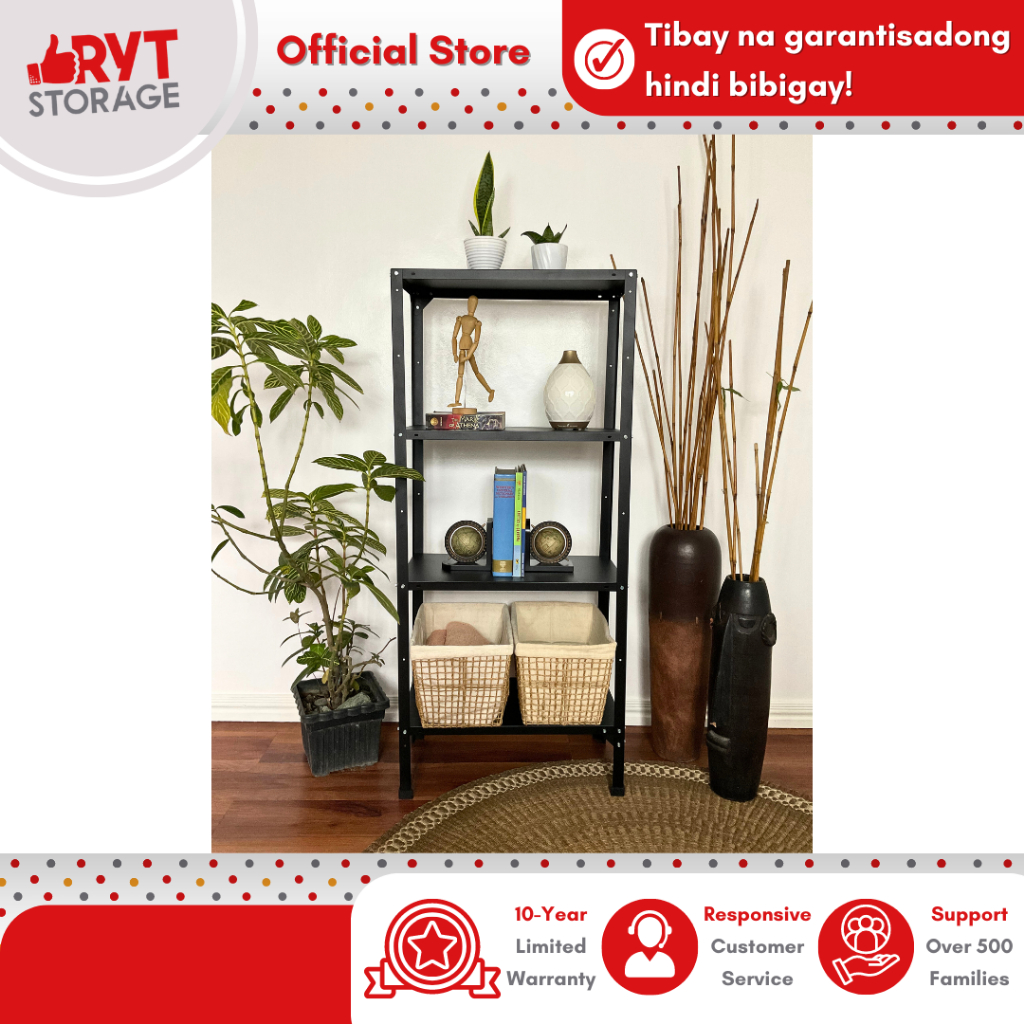 RYTStorage Multi-Purpose 4 Layer STORAGE RACK - High Quality Steel ...