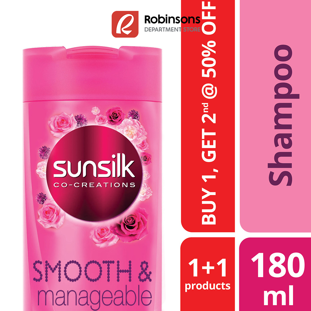 Sunsilk Shampoo Smooth and Manageable 180ml | Shopee Philippines