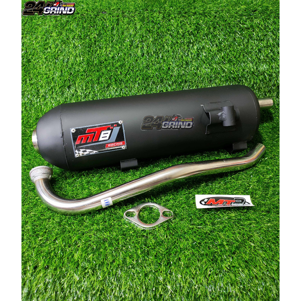 MT8 PIPE YAMAHA NMAX 155 V1 STOCK SIZE STAINLESS TIP ORIG THAILAND ...