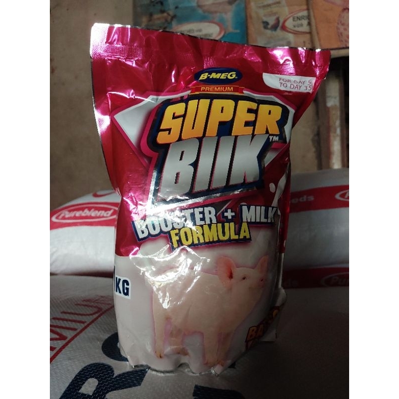 SUPER BIIK (B-MEG) BOOSTER MILK FORMULA 1 KG | Shopee Philippines
