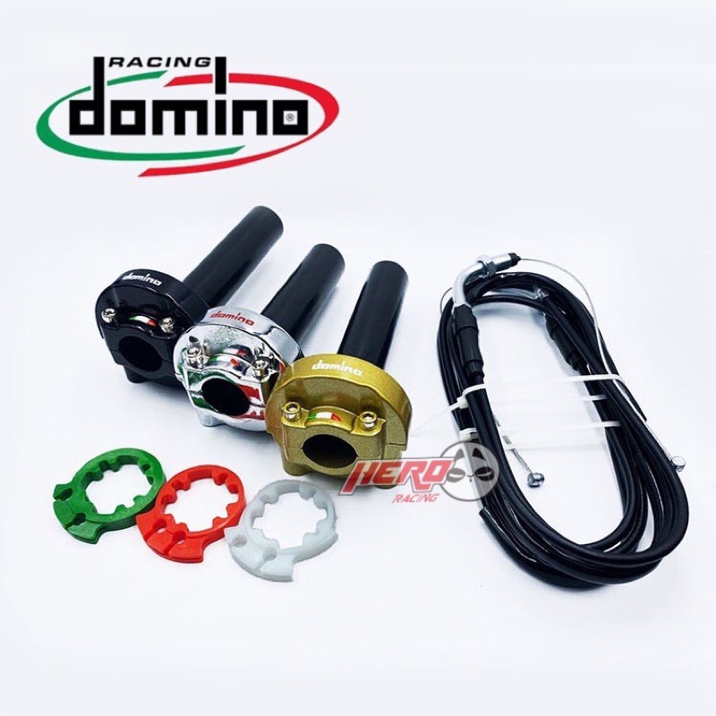 Domino Quick Throttle With Cables Universal Heavy Duty Aluminum Alloy ...