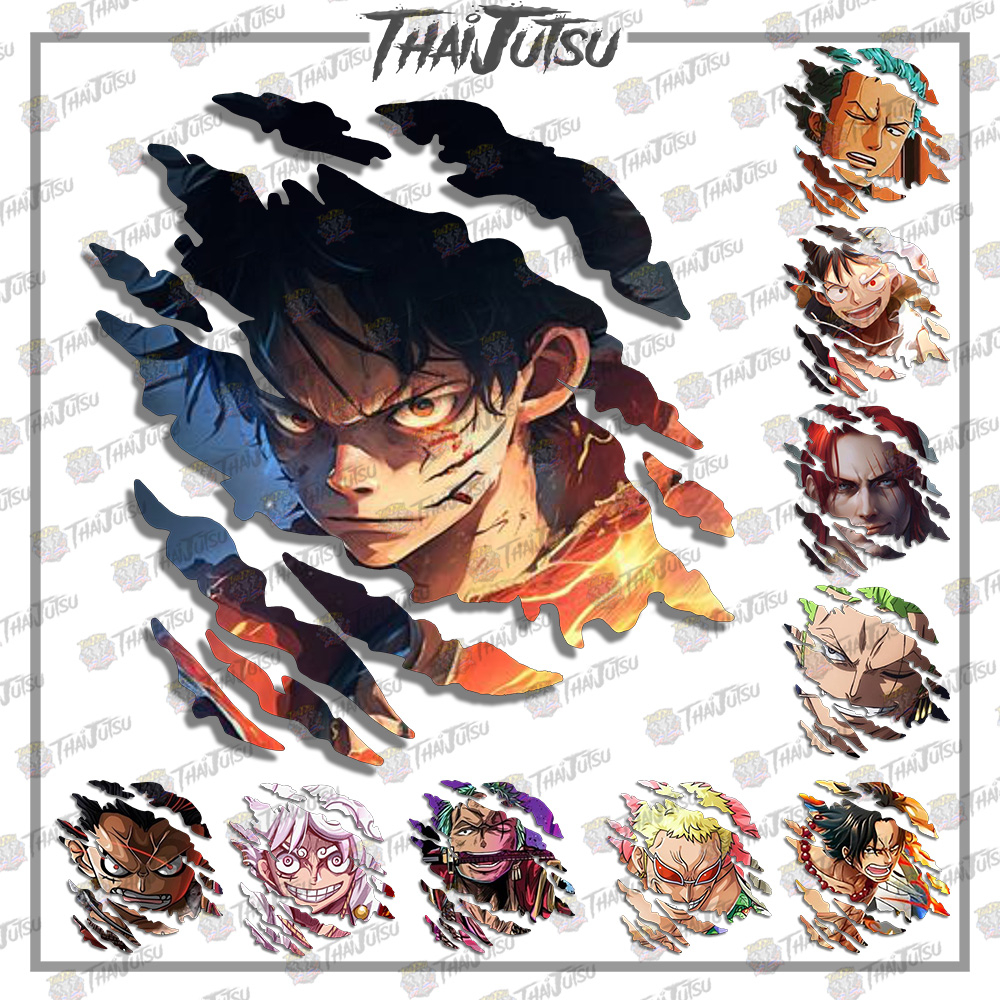 ONE PIECE PART 1 | ANIME SCRATCH STICKER【VINYL PRINTED】( LAMINATED ...