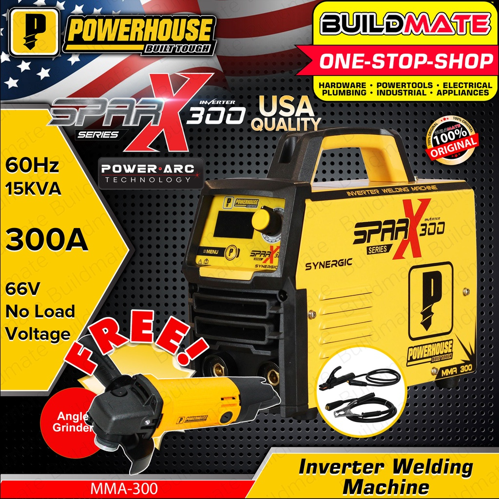POWERHOUSE Powerplus KABAKAL | SPARX ARC MMA TIG Portable Inverter ...
