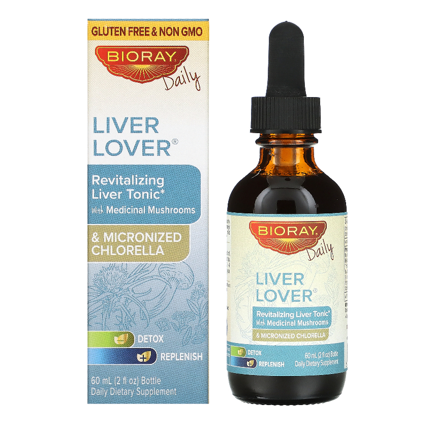 Bioray, Liver Lover, Revitalizing Liver Tonic, Alcohol Free, 2 fl oz ...
