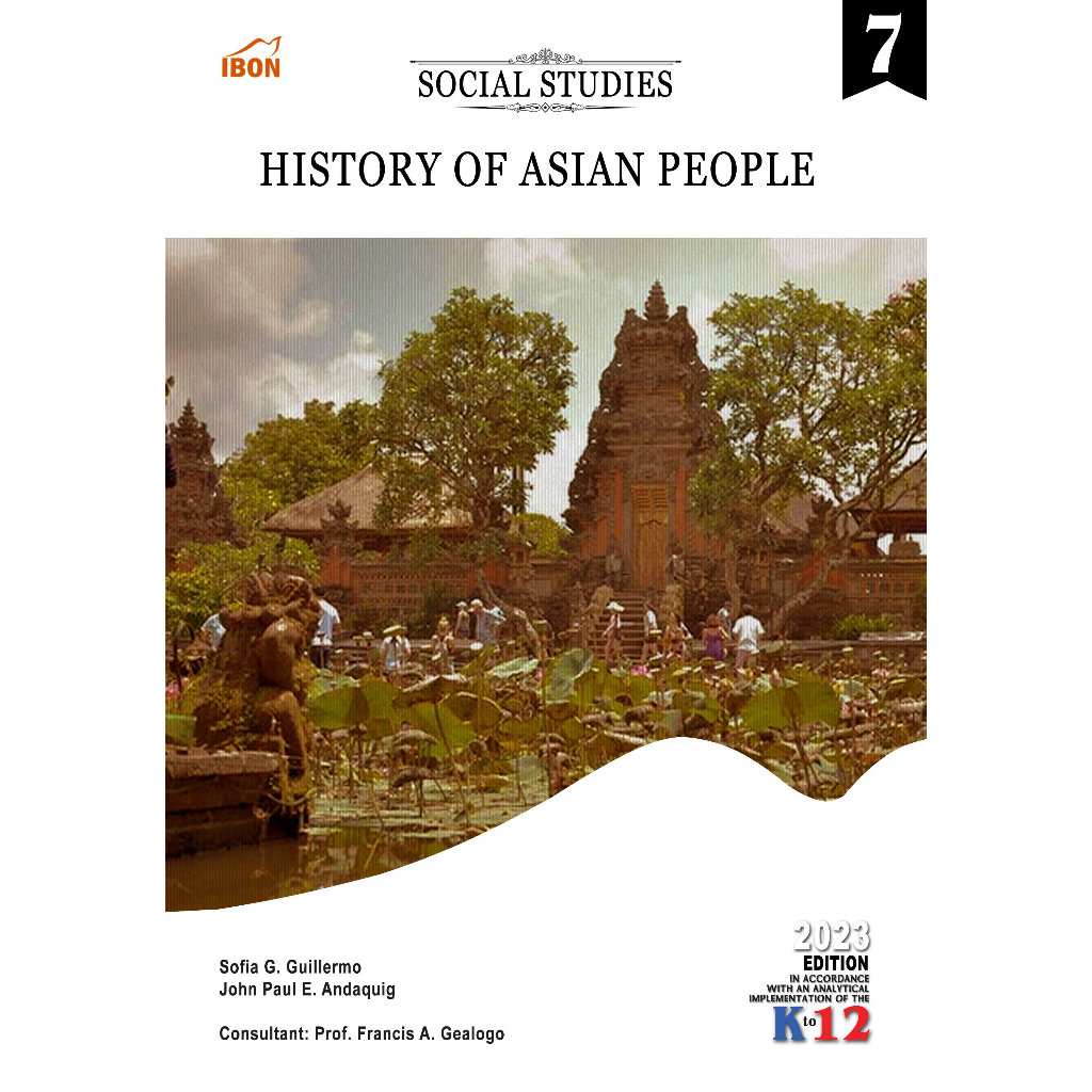 Social Studies 7: History of the Asian People (2023 Edition) | Shopee ...
