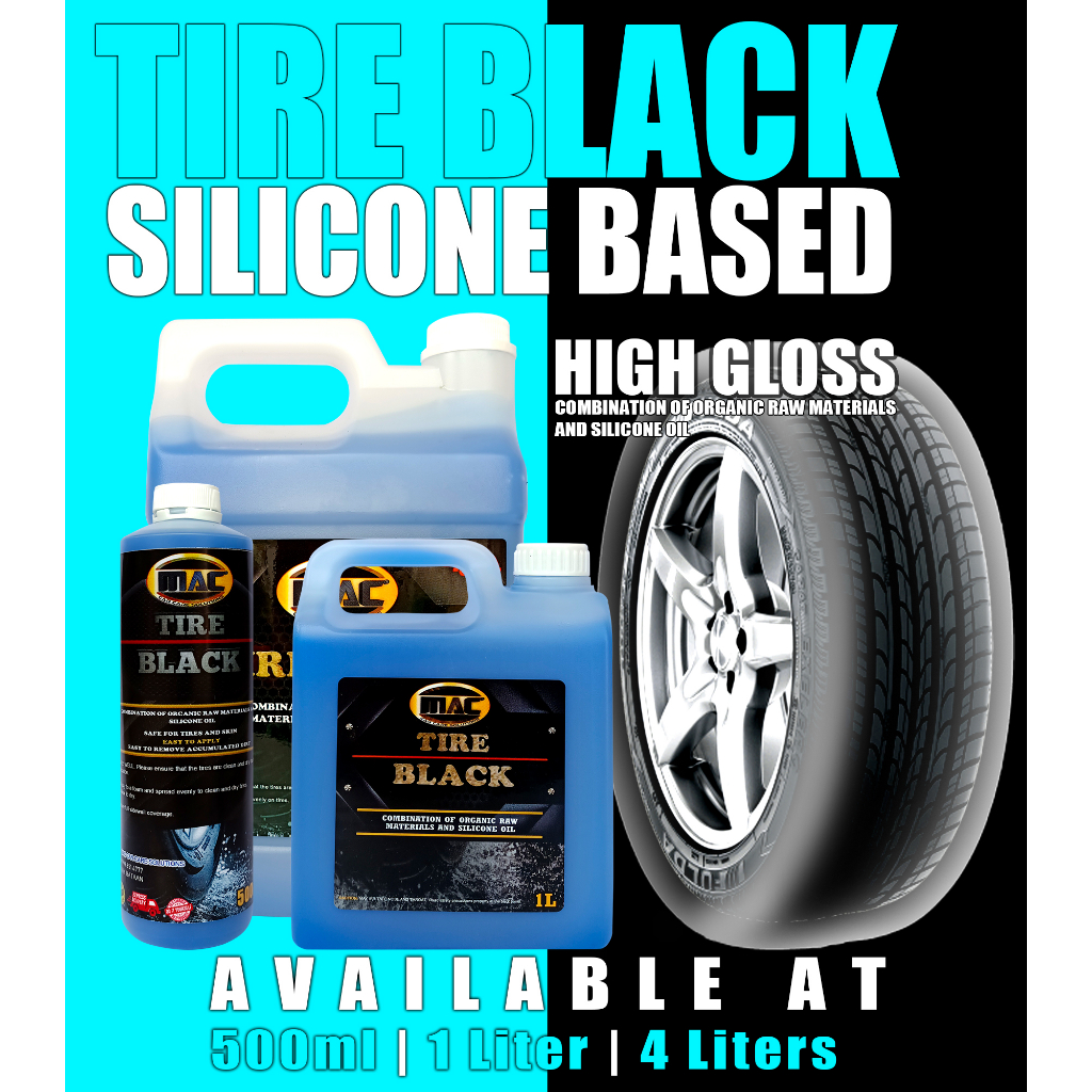 MAC Tire Black Silicone | Shopee Philippines