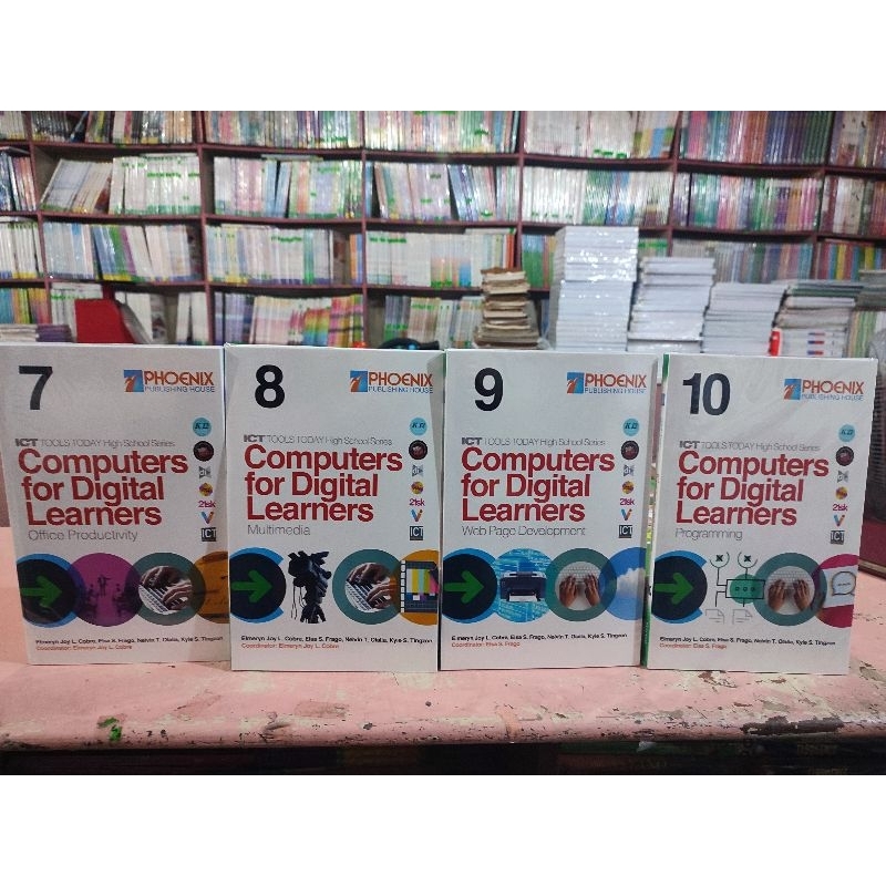 Computers for Digital Learners ©2022 Grade7 to 10 by Phoenix | Shopee ...