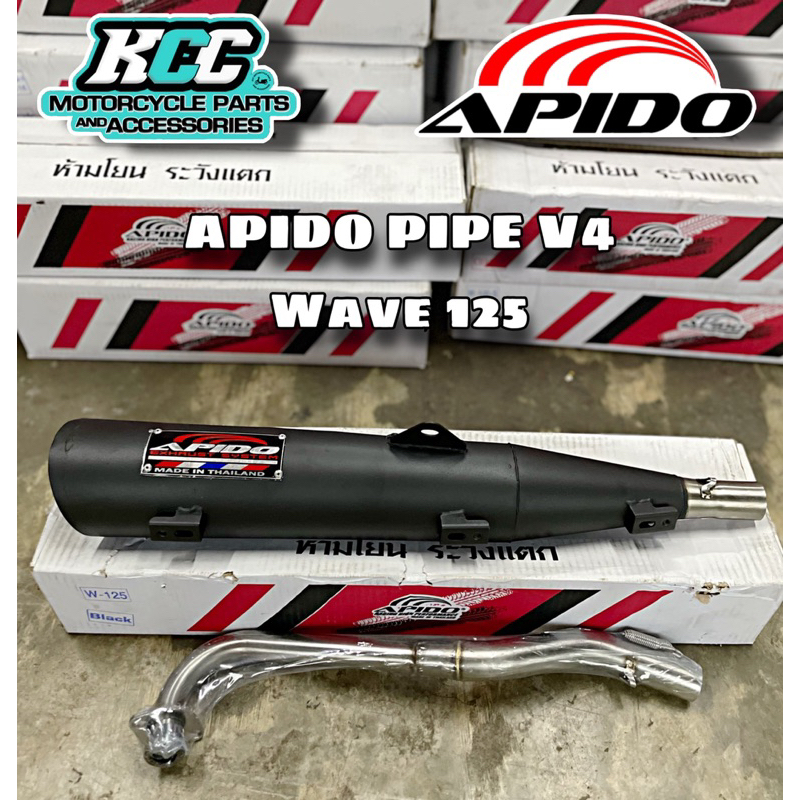 APIDO PIPE V4 WAVE 100, WAVE 125, SYM110, RUSI 110/125, SMASH | Shopee ...