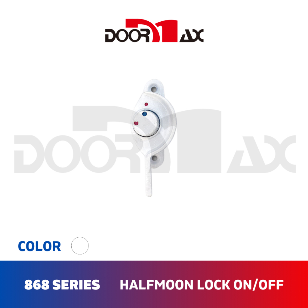 DOORMAX 868 Series Half Moon Lock with On/Off Switch | Shopee Philippines
