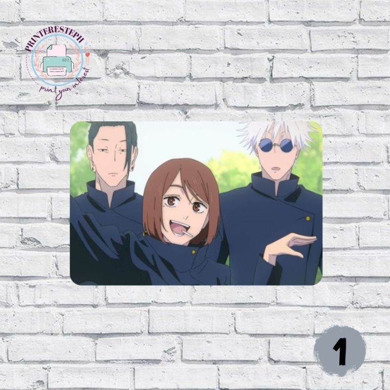 JUJUTSU KAISEN Trio: Gojo, Geto, & Shoko Photocards | Shopee Philippines