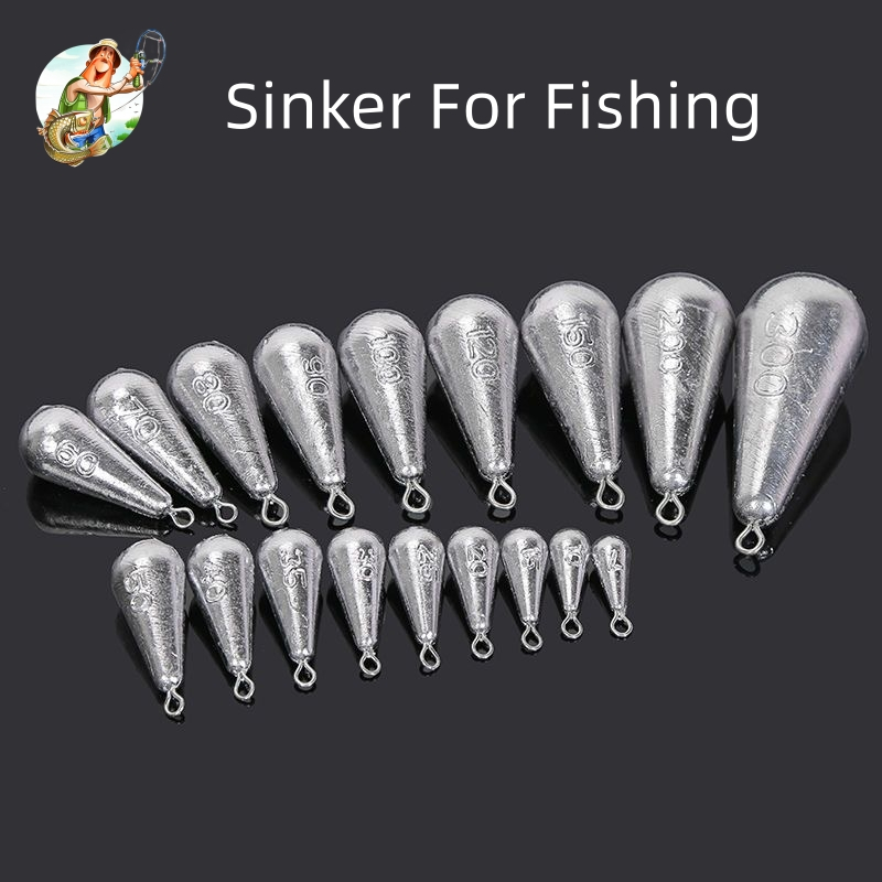 Lead Fishing Sinker Fishing Shaped Weights Casting Sinkers Weight ...