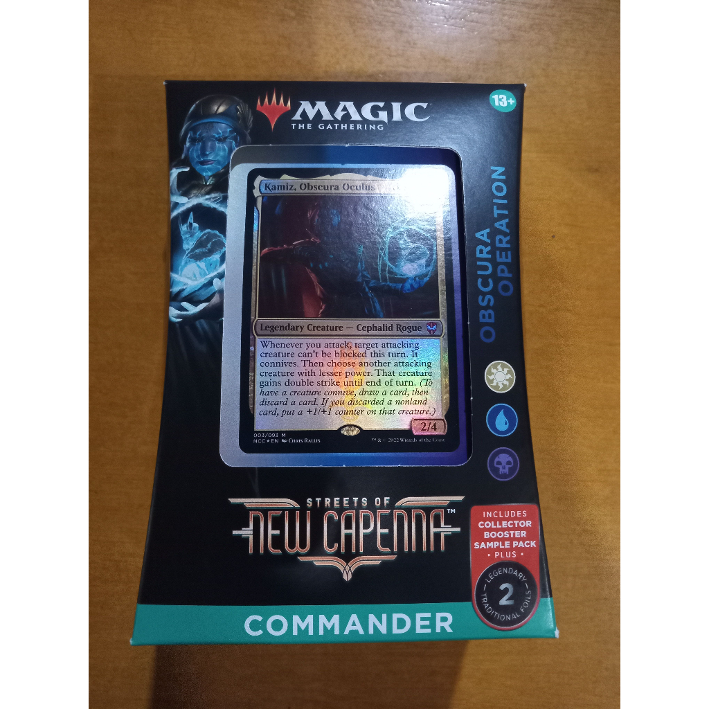 MTG Obscura Operation Kamiz Streets of New Capenna Commander Deck Magic: the Gathering English ...