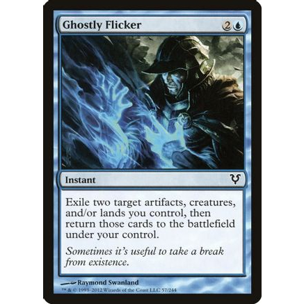 Ghostly Flicker - Avacyn Restored (AVR) MTG | Shopee Philippines
