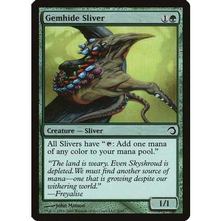 Gemhide Sliver - Premium Deck Series: Slivers (PDS) MTG | Shopee ...