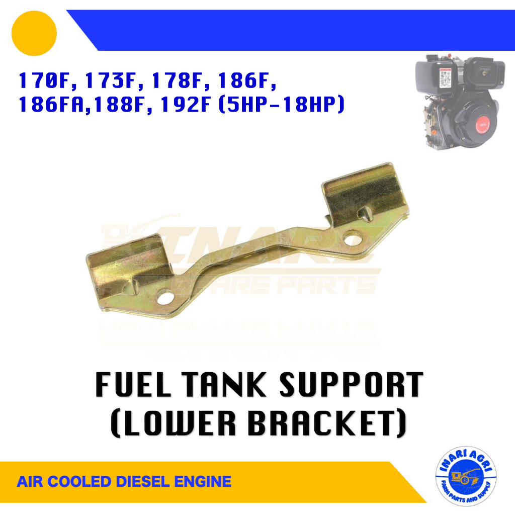 FUEL TANK BRACKET LOWER 170F 178F 186F 188F 190F (5HP-20HP) AIR COOLED ...