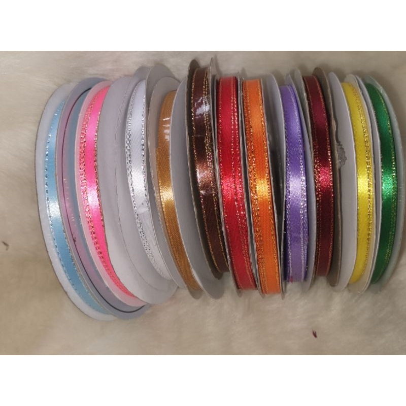1/4 ribbon with lining for diy souvenir | Shopee Philippines