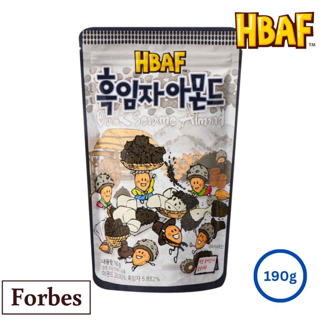 Korea HBAF Flavored Almond Snacks Honey Tteokbokki Cookies & Cream Injeolmi Carrot Cake Tom's ...