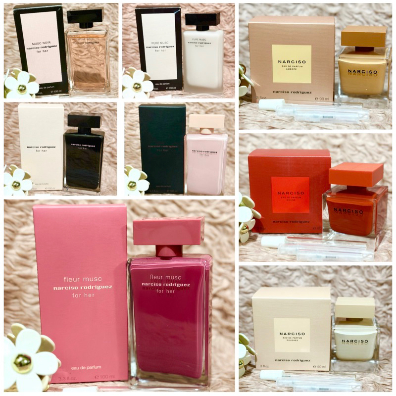 [MS] Decant / Takal Perfume Samples batch 12 Narciso NR Rodriguez Fleur ...