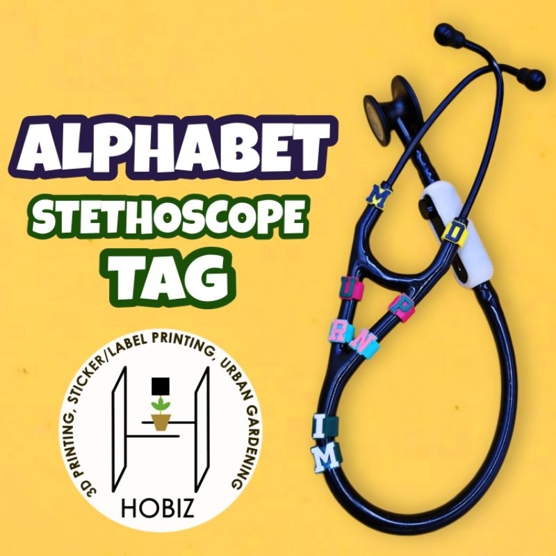 ALPHABET STETH TAG / SPHYGMO TAG | Shopee Philippines