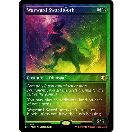 Wayward Swordtooth - CMM | Shopee Philippines