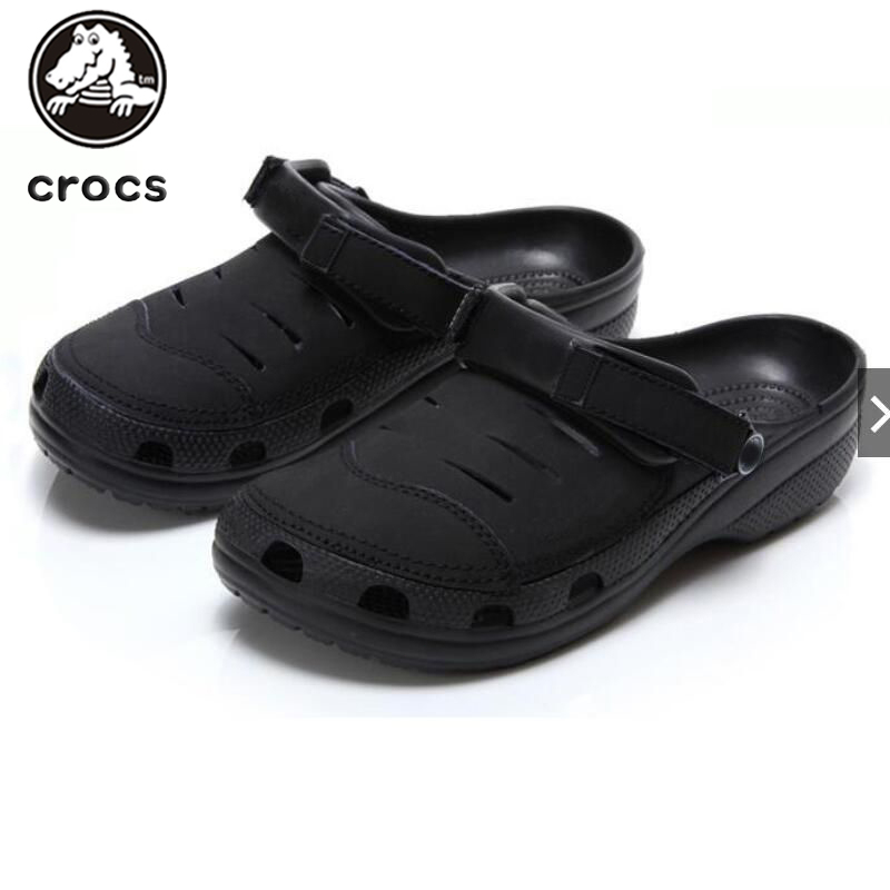 crocs men's casual half-drag sandals yukon fashion sandlas size 40-44 ...