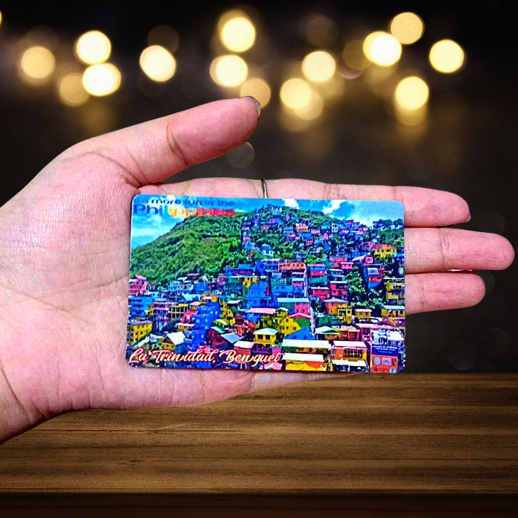 Benguet Rubber Ref Magnet La Trinidad Baguio Souvenir | Shopee Philippines