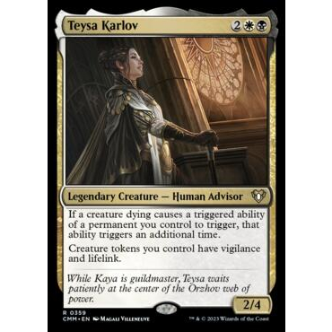 MTG - Teysa Karlov - NM R CMM | Shopee Philippines
