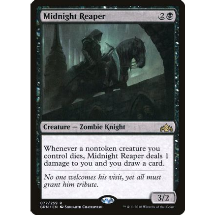 Midnight Reaper - Guilds of Ravnica (GRN) MTG | Shopee Philippines