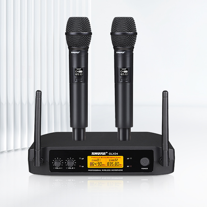GLXD4 wireless microphone original branded,Karaoke Mic,UHF wireless mic ...