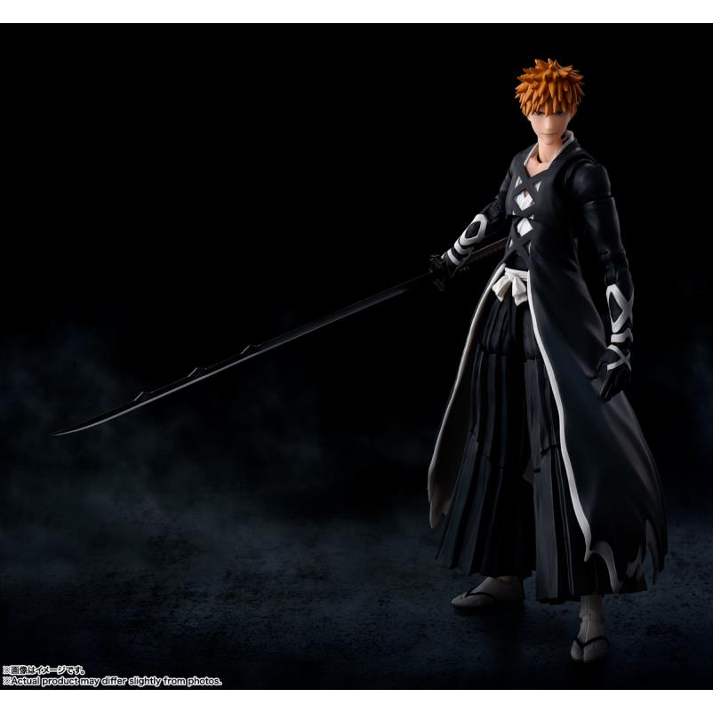 SHF Bleach S.H.Figuarts Ichigo Kurosaki (Bankai Tensa Zangetsu) Sealed ...