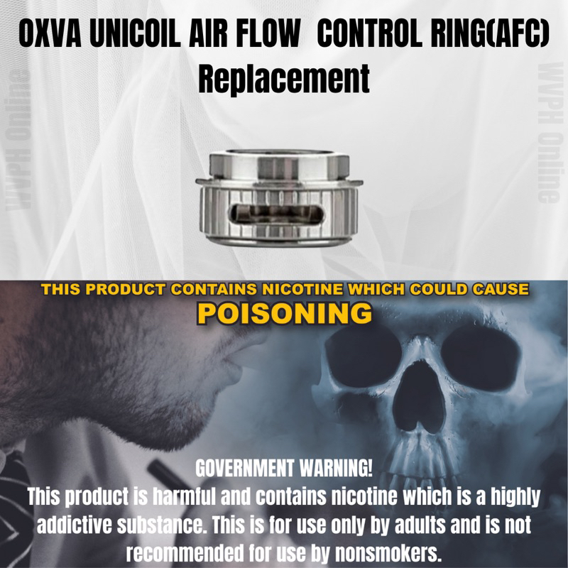 Authentic/Legit OXVA UNICOIL AFC AIR FLOW RING REPLACEMENT | Shopee ...